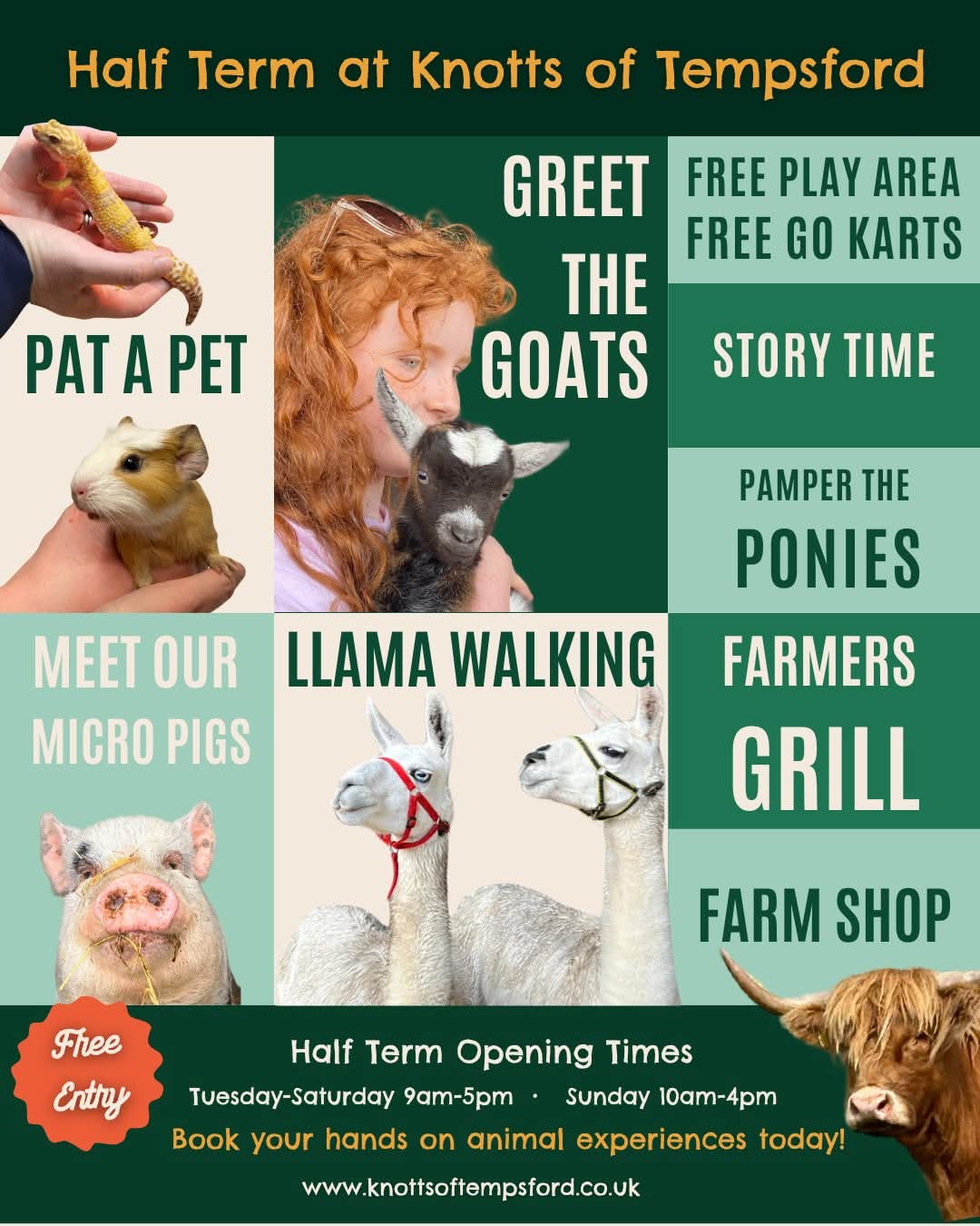 🐽 FREE ENTRY TO KNOTTS OF TEMPSFORD FARM | What's Up Bedfordshire Events