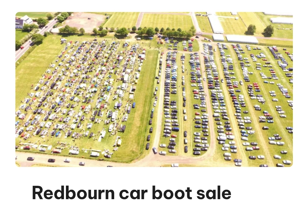 🚘 Redbourn Car Boot Sale Easter Bank Holiday Monday 2025 | What's Up ...
