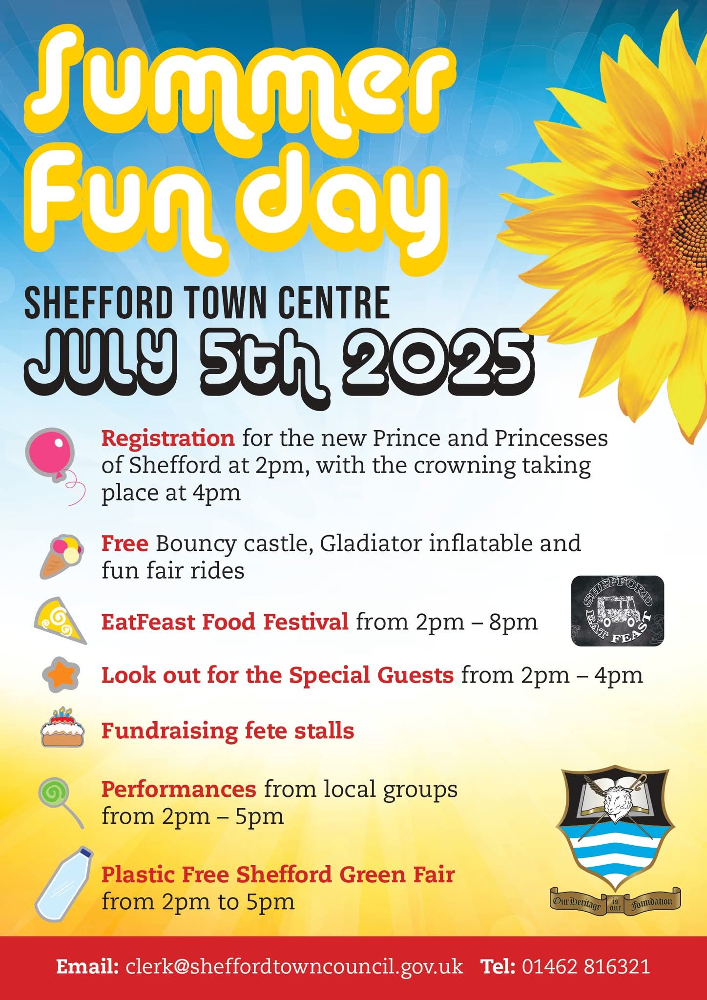 🌞 Shefford Summer Fun Day 2025 | What's Up Bedfordshire Events