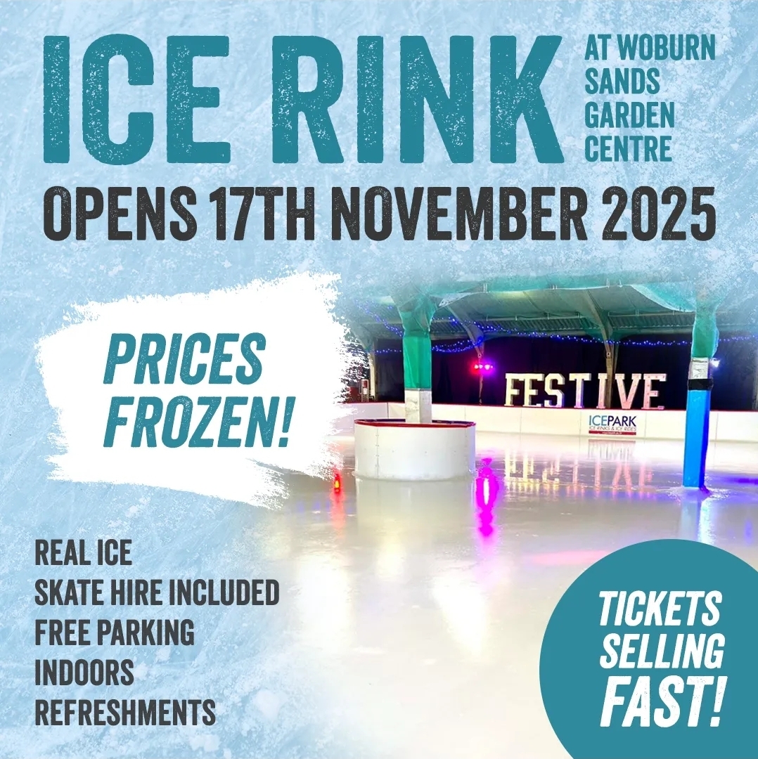 ⛸️ Ice Skating at Woburn Sands Garden Centre 2025 | What's Up ...
