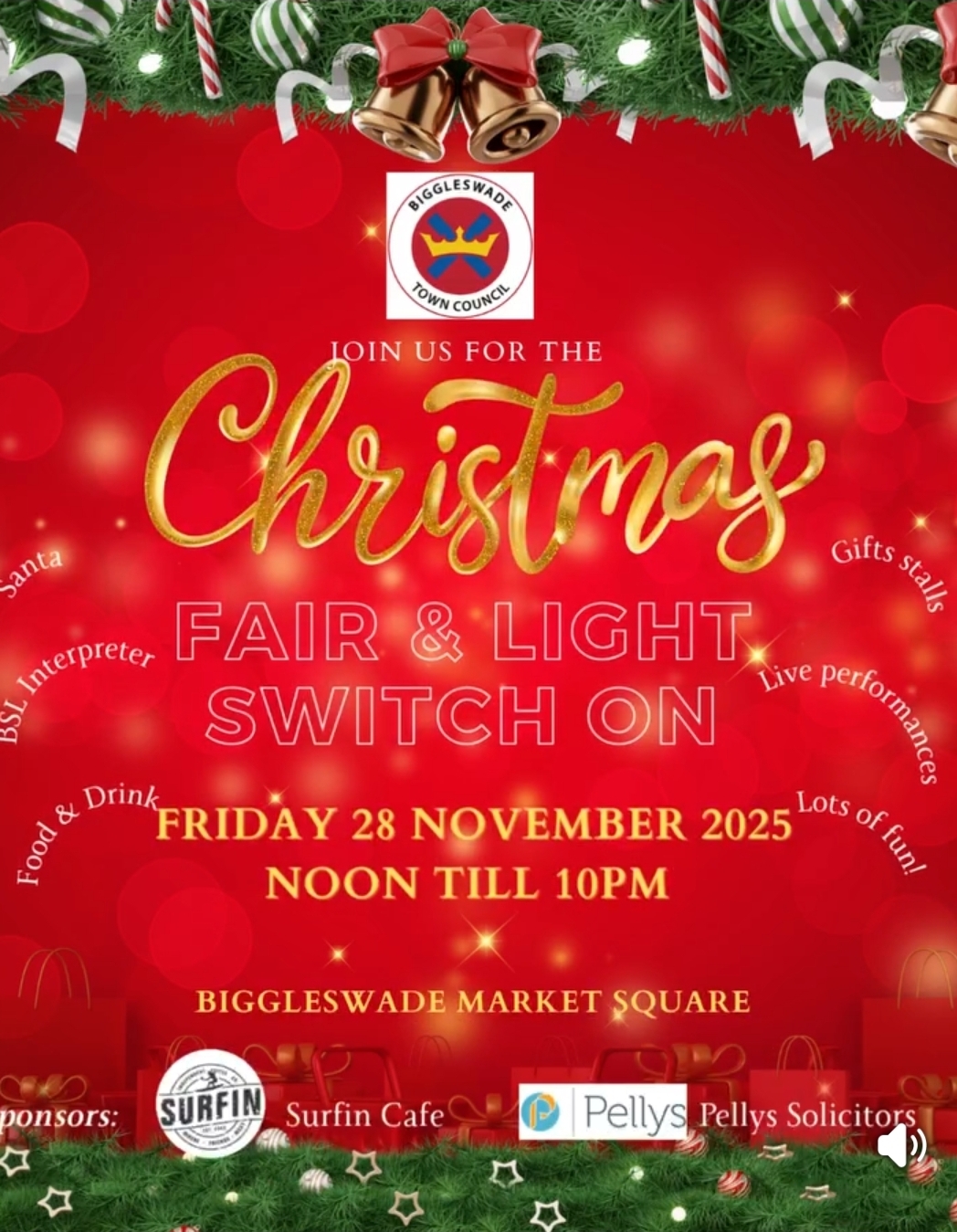 🎄 Biggleswade Christmas Fair & Light Switch On 2025 | What's Up ...