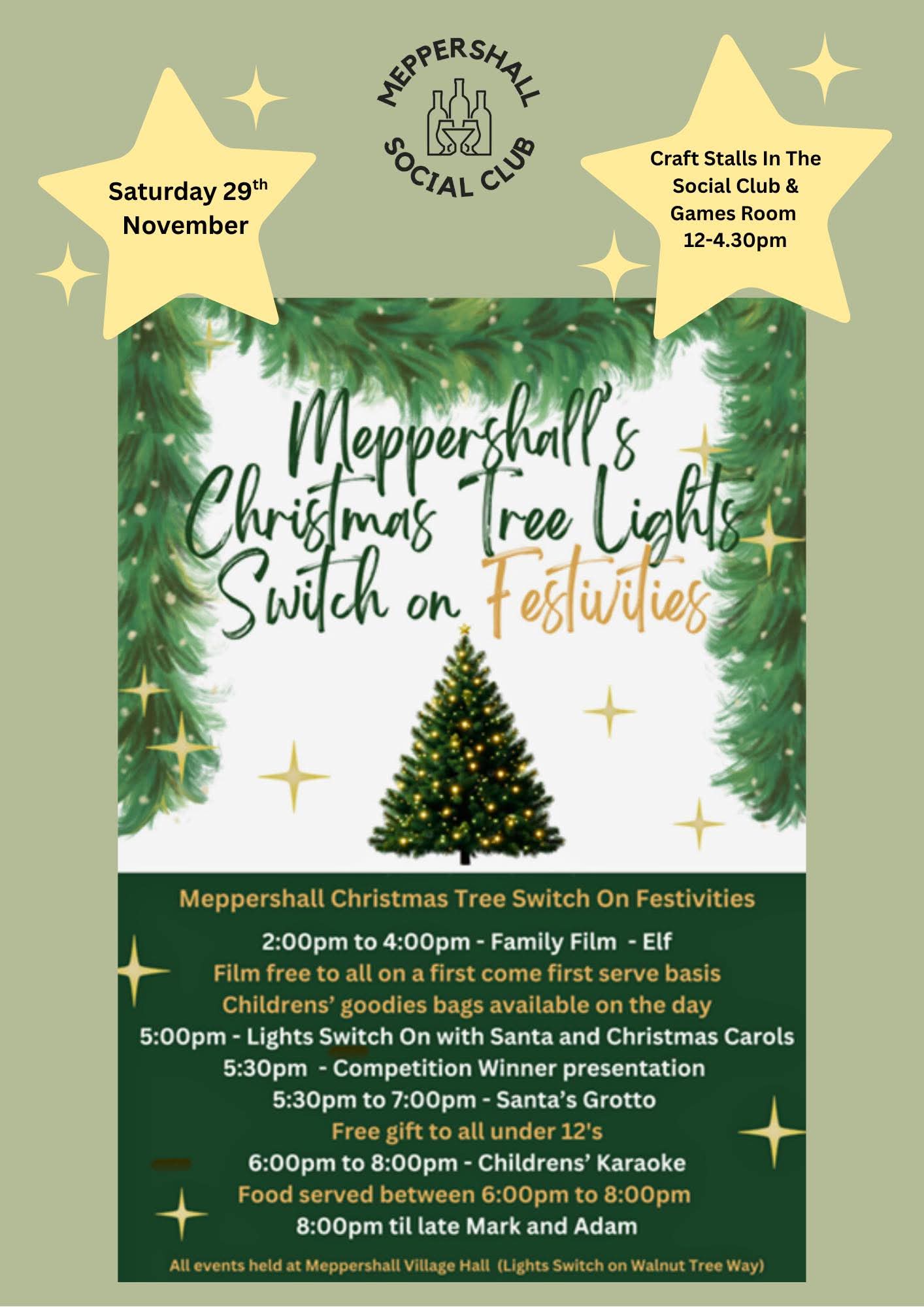 🎄 Meppershall Christmas Tree Light Switch On 2025 | What's Up ...