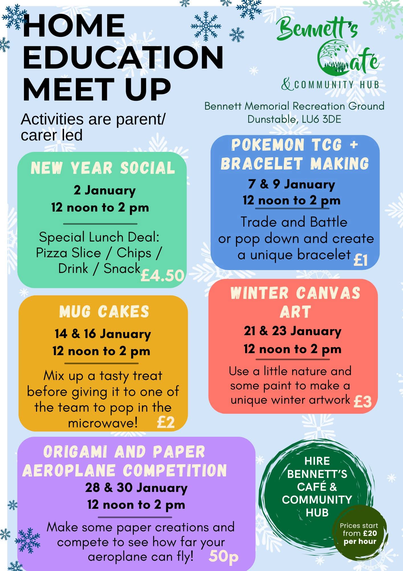 🧒 Home Education Meet Up Fun (Januaury 2026) - Bennett's Splashside ...