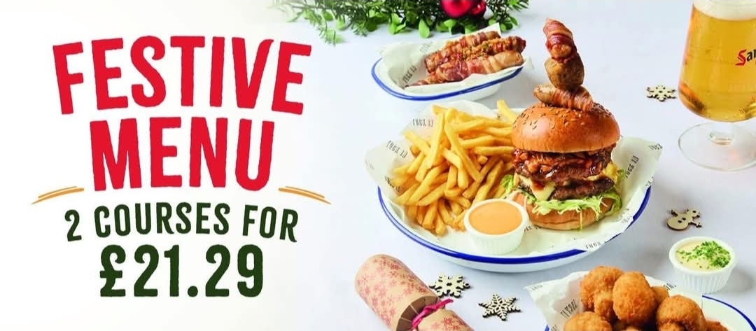 🍽 Festive Menu 2025 - The Market Cross, Dunstable | What's Up ...