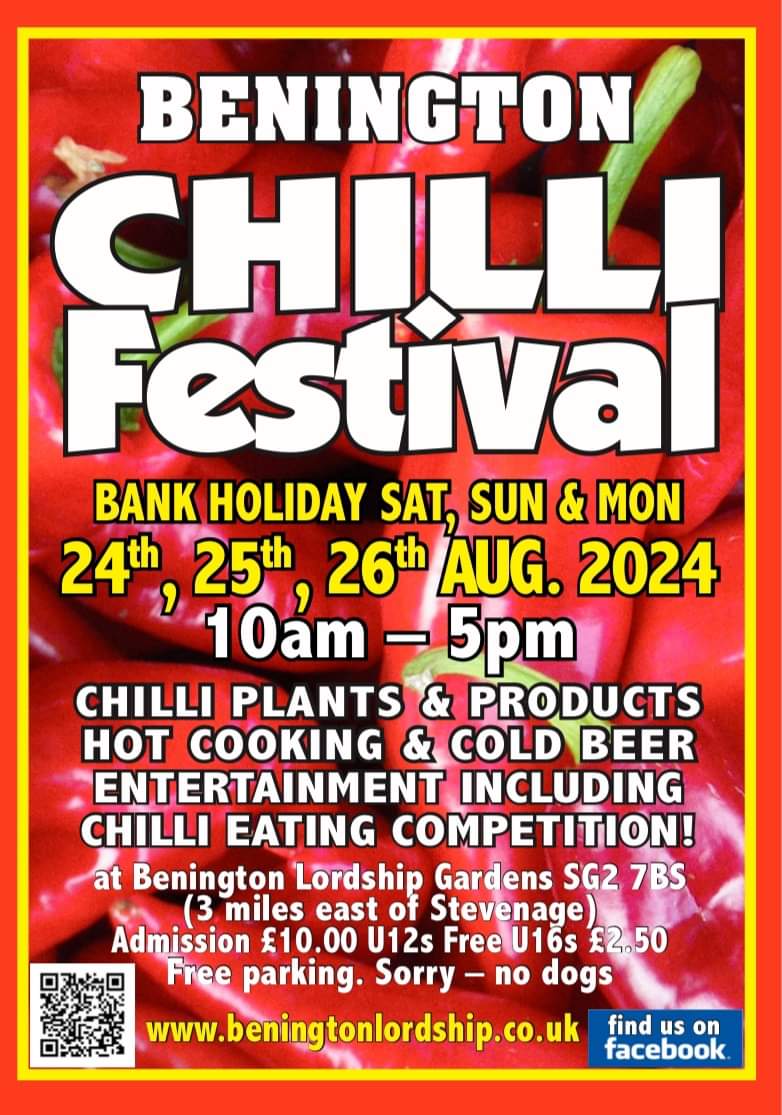 🌶Bennington Chilli Festival🌶 | What's Up Bedfordshire Events
